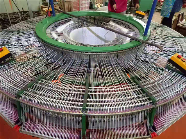 circular loom machine for polyester jacket making